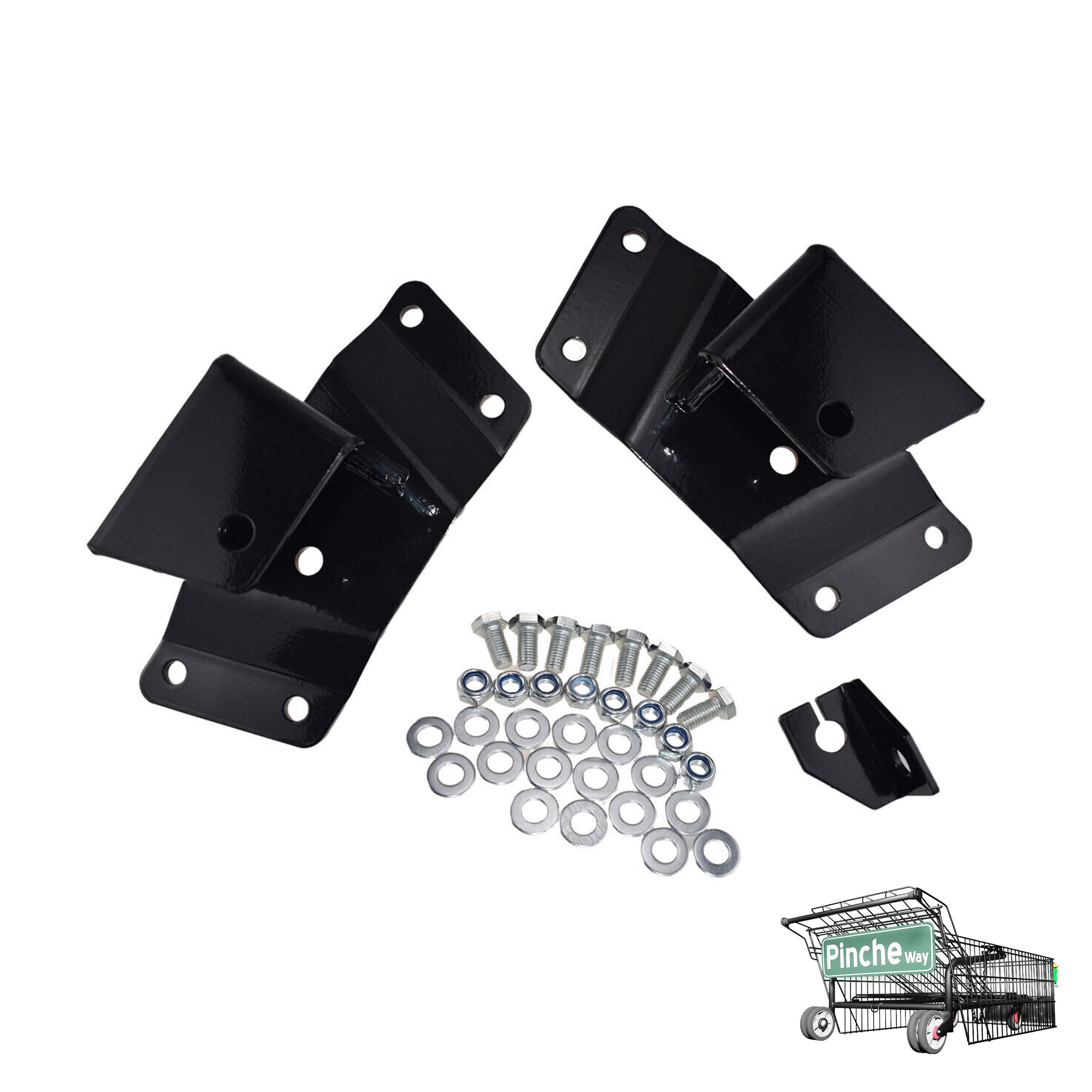 2" Rear Lowering Hangers for 1988-98 Chevy/GMC C1500 GMT 400 – Pinche ...