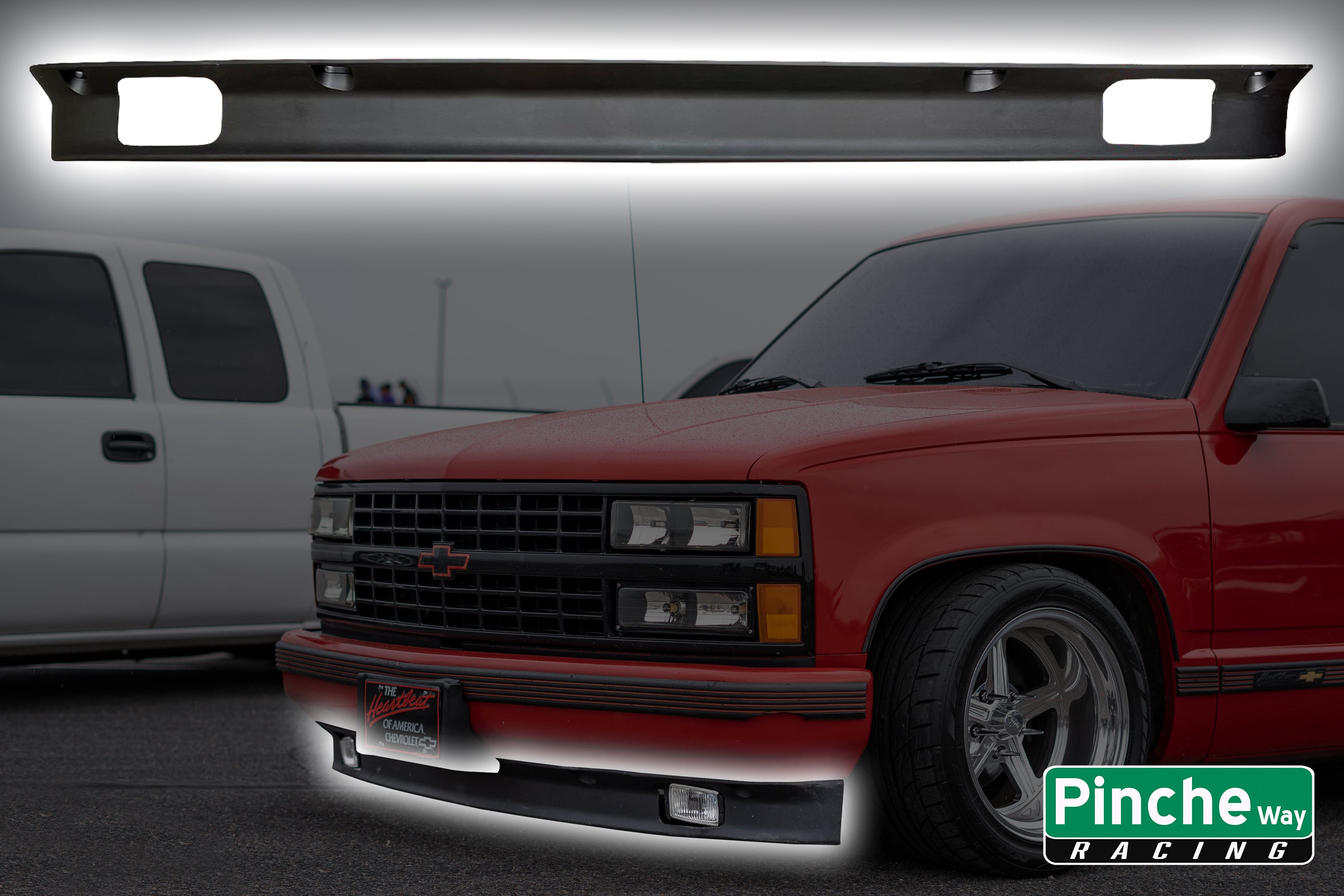 Front Lower Valance w/ Sport SS Fog Light Holes For 1988-1998 Chevy/GM ...